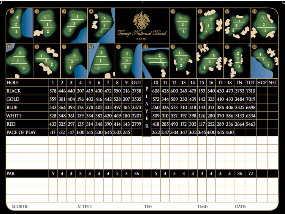 The Blue Monster | The Grateful Golfer