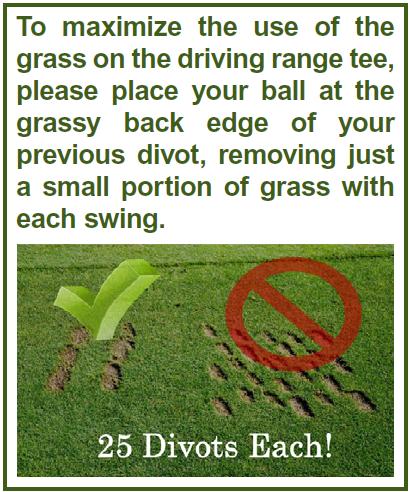 Golf Etiquette: The Practice Area | The Grateful Golfer