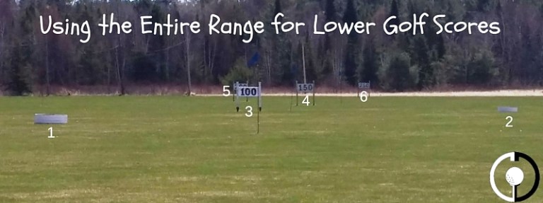 Using All Of The Range for Lower Golf Scores | The Grateful Golfer