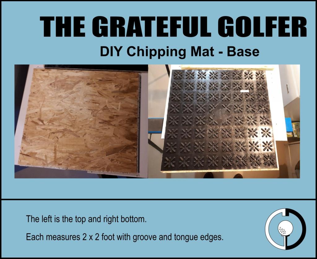 DIY Chipping Mat | The Grateful Golfer